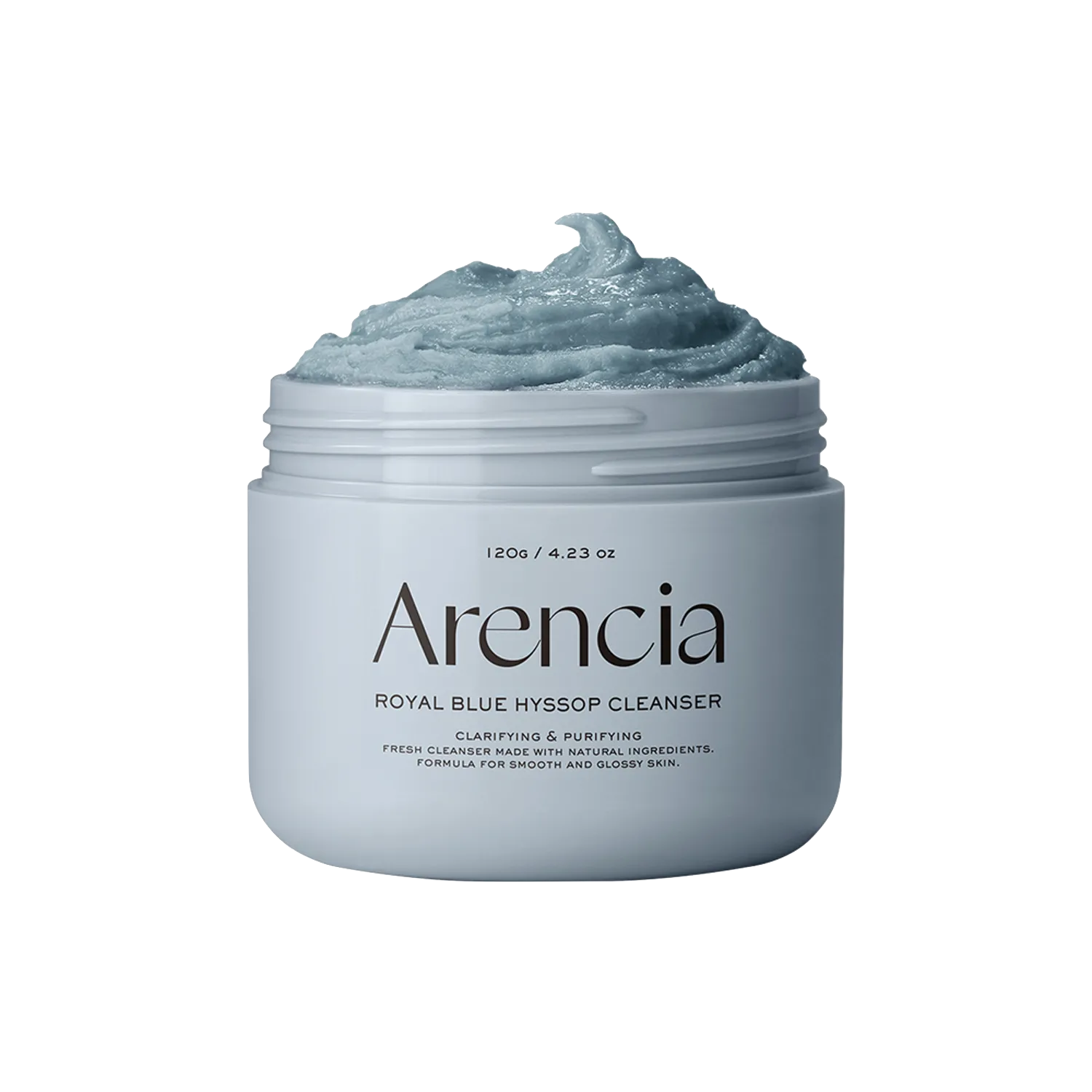 dubbu mart | Royal Blue Hyssop Rice Mochi Cleanser